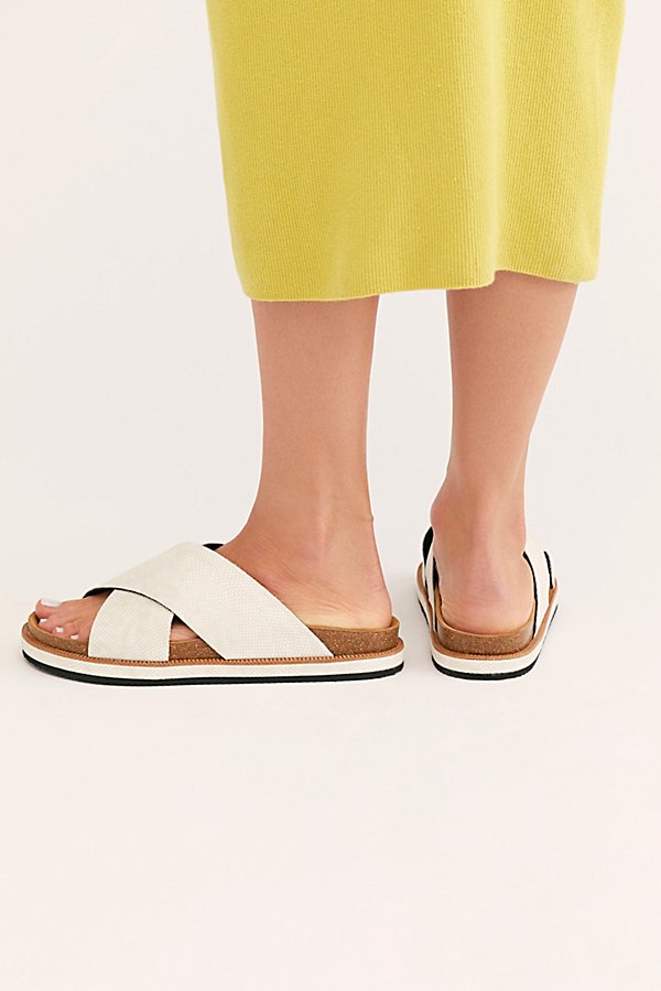 FREE PEOPLE Sidelines Footbed Sandals